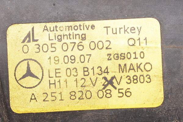A-251-820-08-56 : Mistlamp - Autoparts24