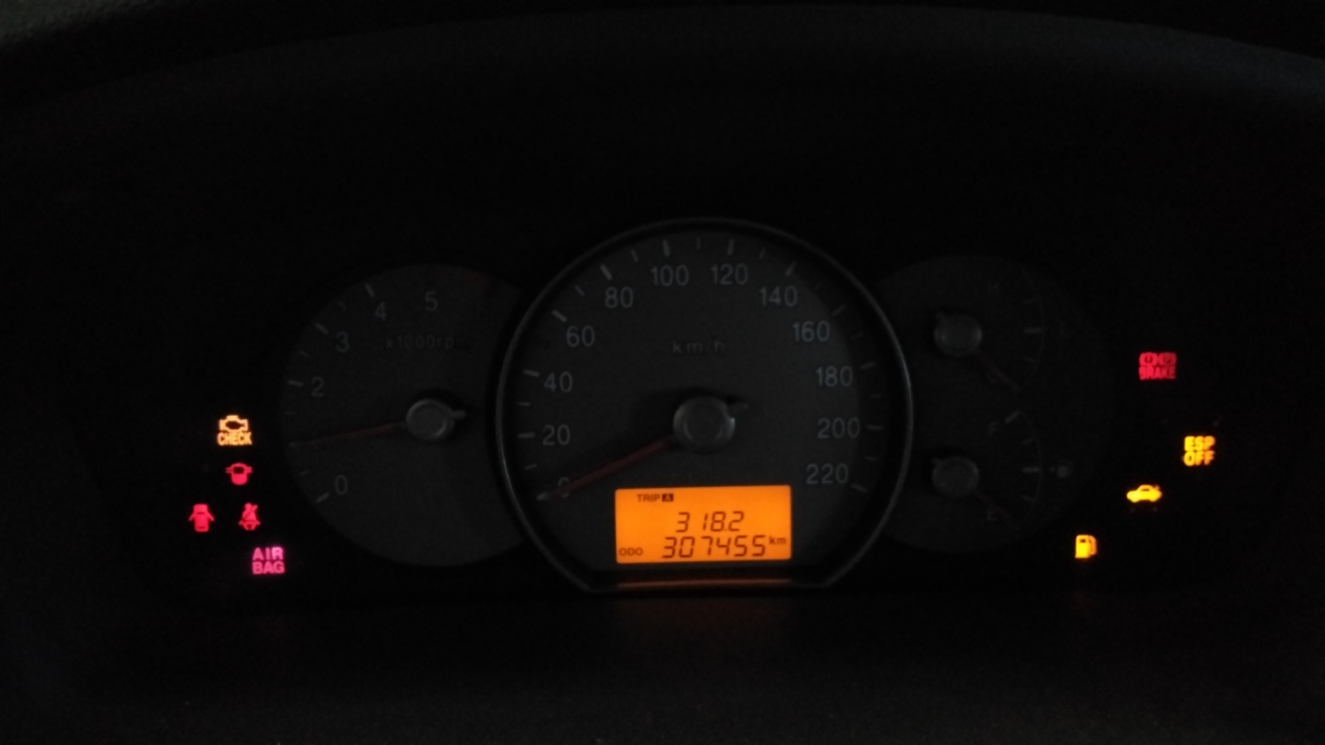 Tachimetro/tachimetro ORIGINALE KIA CARENS III MPV (UN) 2007