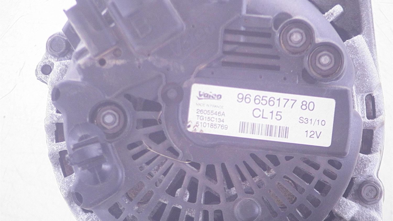 Citroën C4 Picasso I MPV (UD_) Lichtmaschine 96 656 177 80, 5705 NH