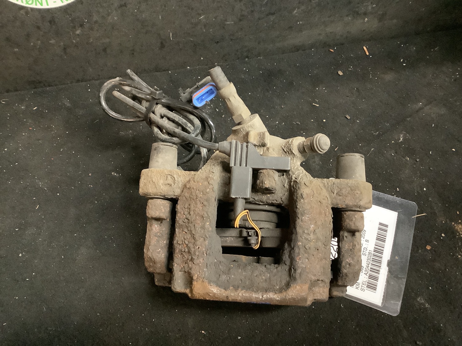 A2044230281: Bremsekaliber - venstre bag, Bremsekaliber - højre bagerst ...