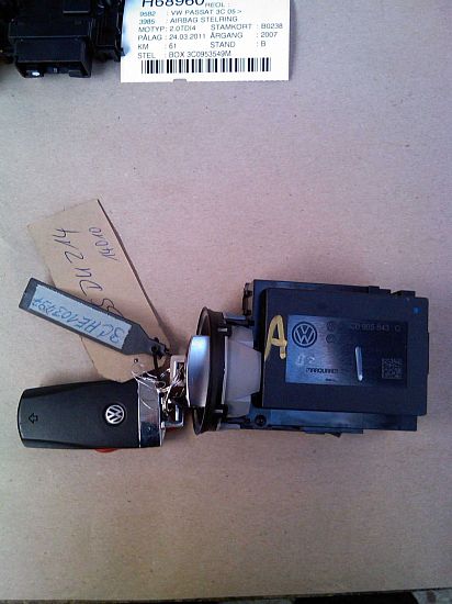 3C0-905-843-AC : Ratlås og Gear- - tændingslås - Autoparts24