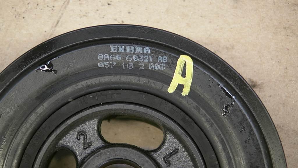 Ford FIESTA VI (CB1, CCN) Crank pulley 1752282, 8A6A6B321AB