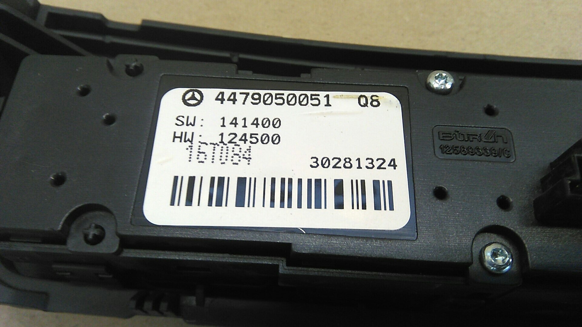 Mercedes-Benz VITO Box (W447) Warnblinkschalter A4479050051