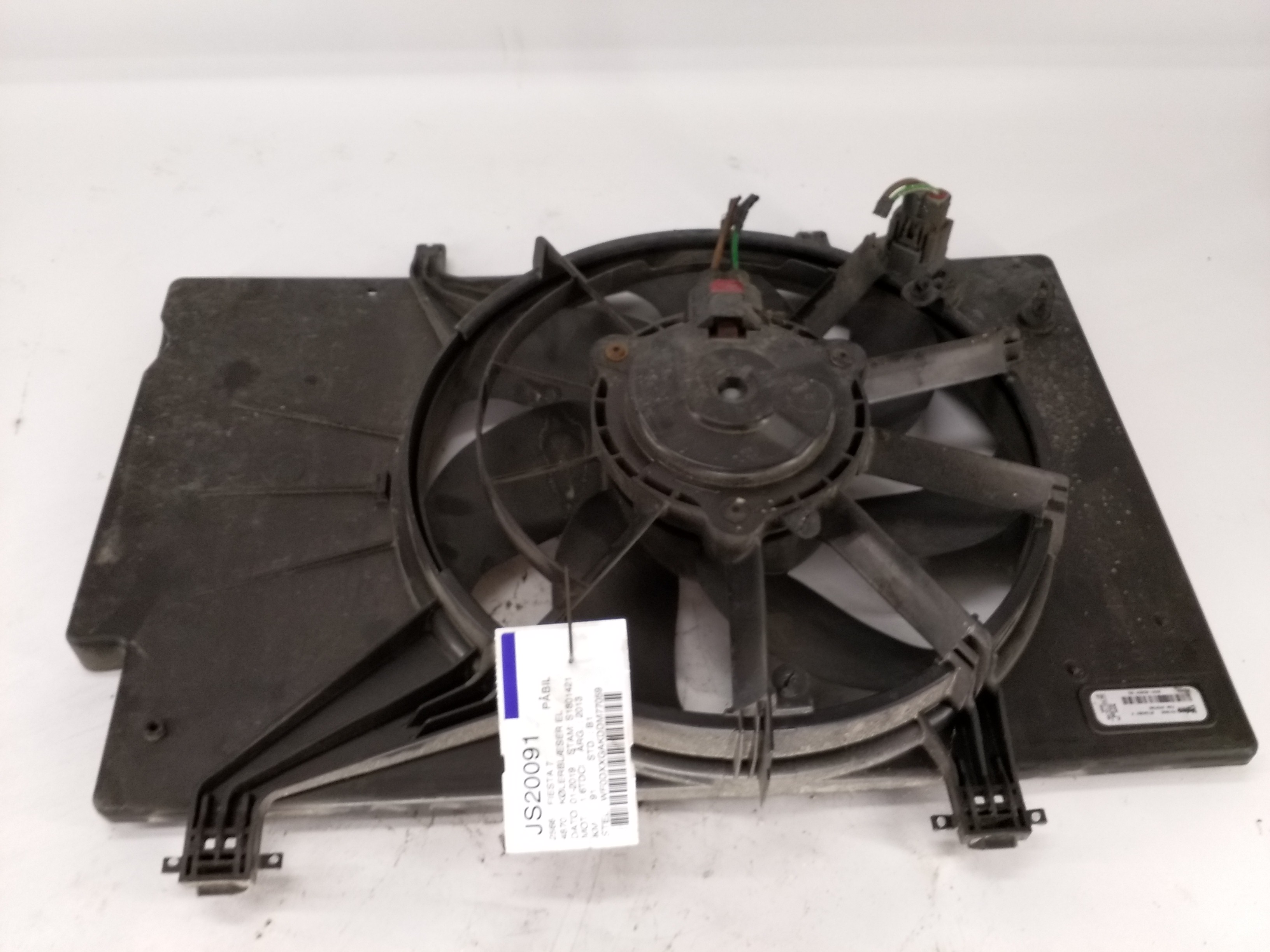 Ventola Radiatore Elettrica Originale Ford Fiesta Vi (Cb1, Ccn) 2013