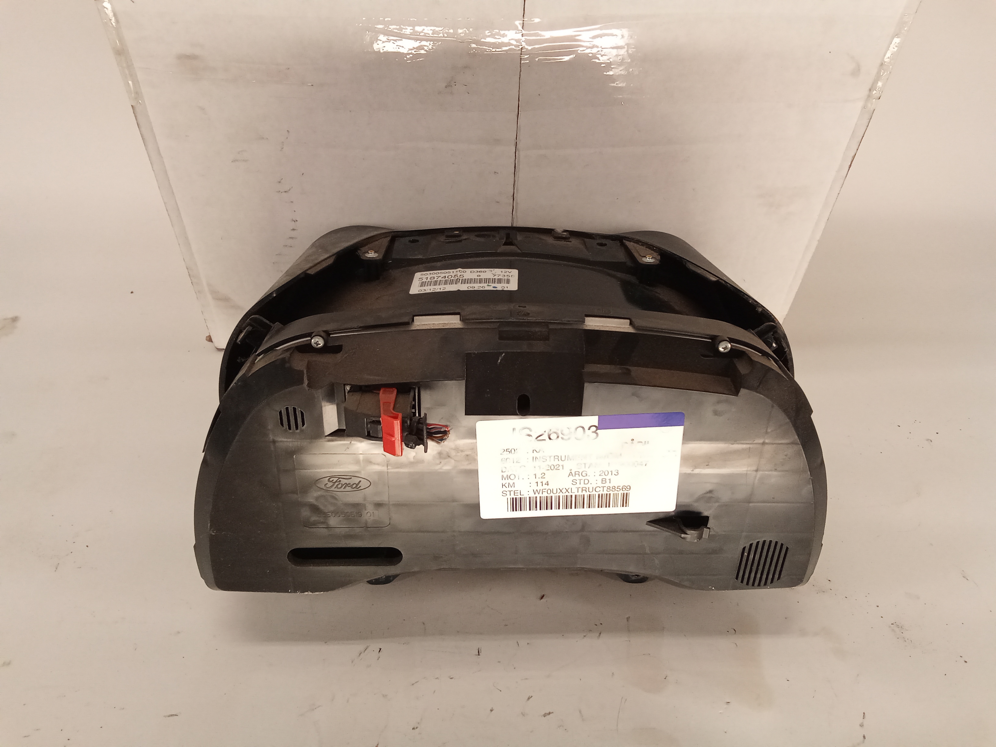 Tachimetro/Tachimetro Originale Ford Ka (Ru8) 2013