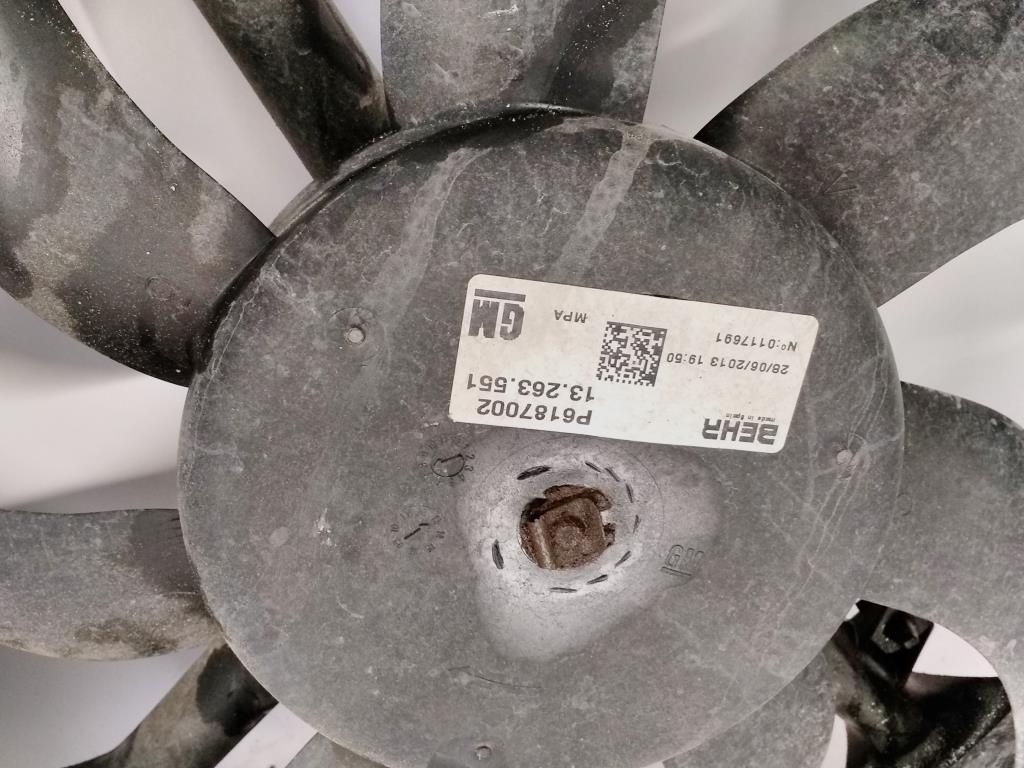 Ventola Radiatore Elettrica Originale Opel Corsa D (S07) 2014