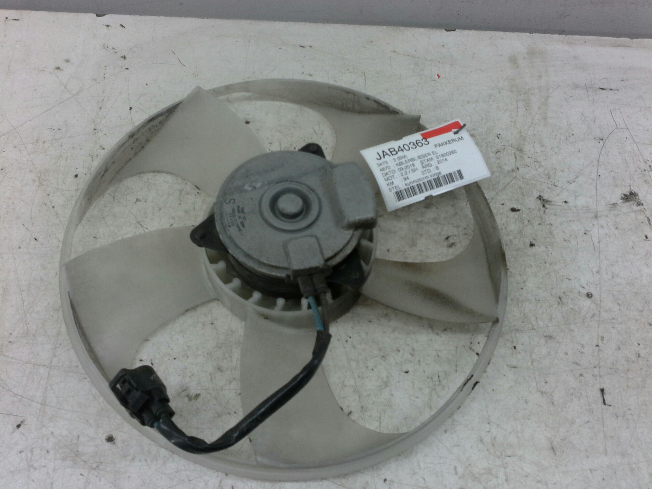 VENTOLA RADIATORE ORIGINALE ELETTRICA DESTRA MAZDA 3 berlina (BM_, BN_) 2014