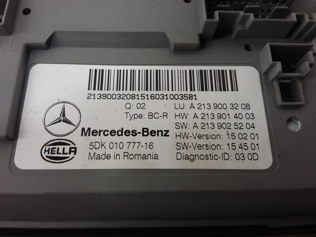 Originale Diversi Relè Mercedes-Benz Classe E (W213) 2016