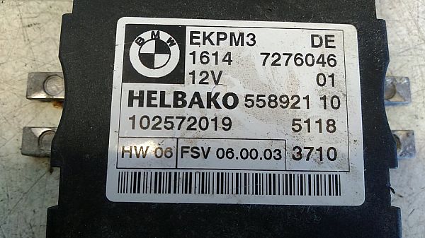 55892110: Startspærre - styreenhed, Relæ - diverse, Relæ - lys ...