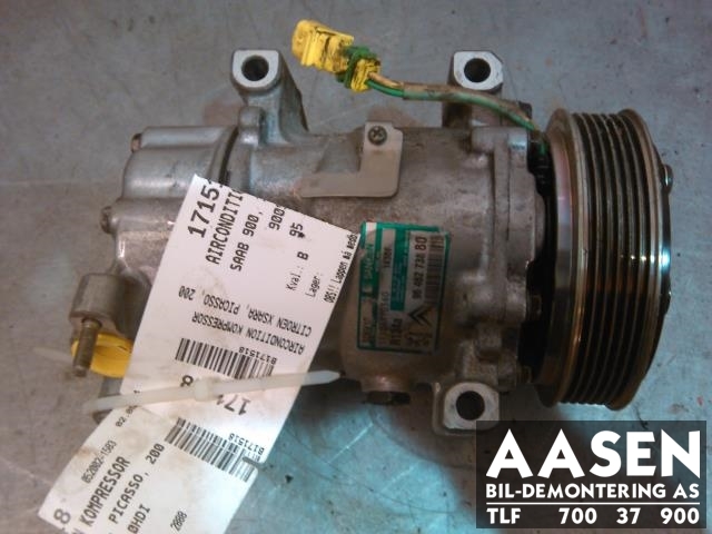 9646273880 : Kompressorpumpe og Airconditionpumpe - Autoparts24