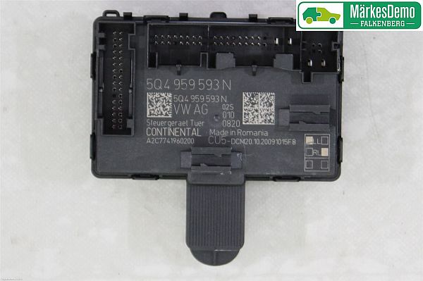 5Q4959593N: Centrallås - elboks, Styreenhed - dør, Komfort computer ...