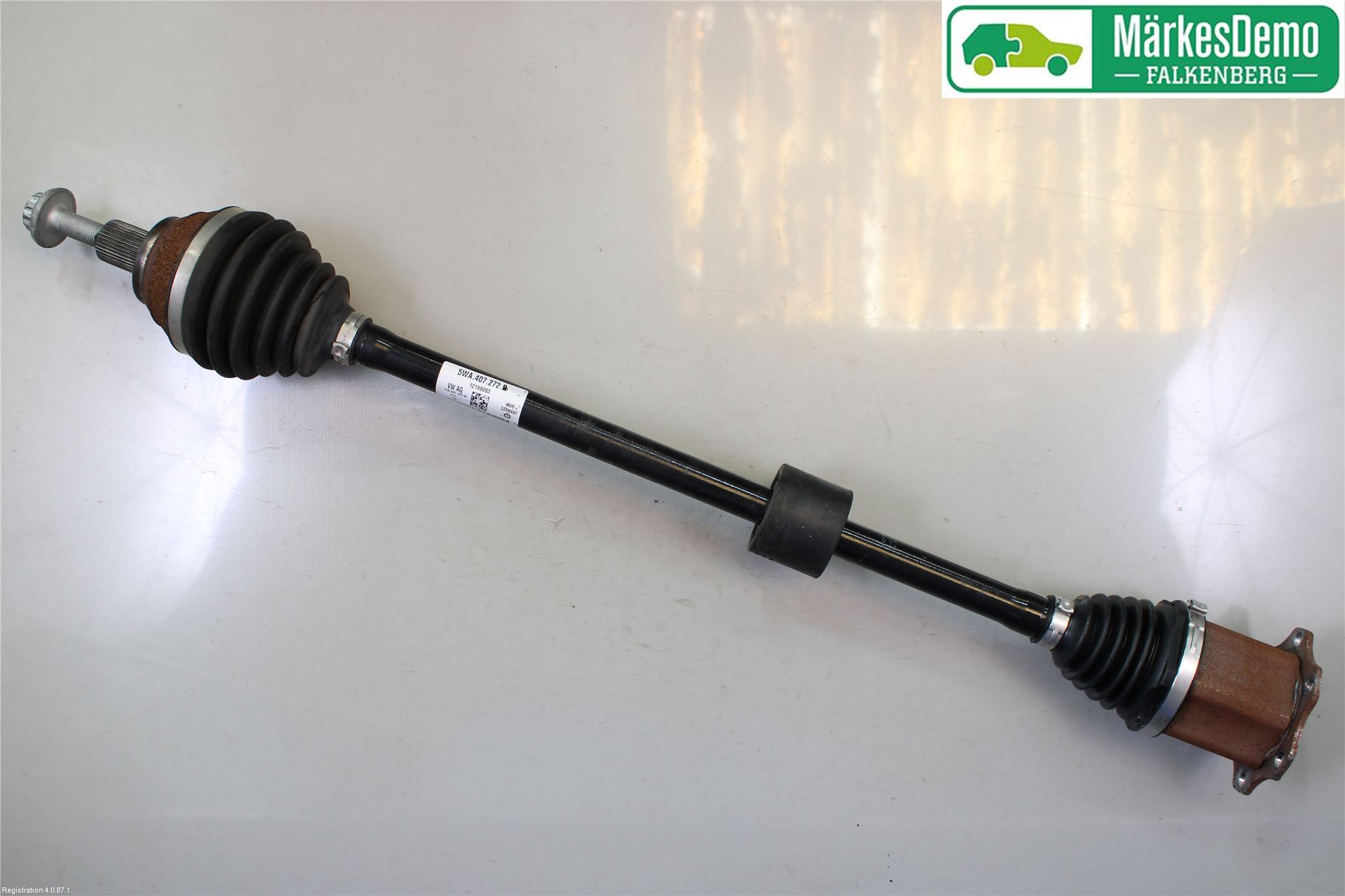 Audi Q2 (GAB) Aandrijfas voor 5WA407272B, 5WA 407 452 X, 5WA 407 272 B