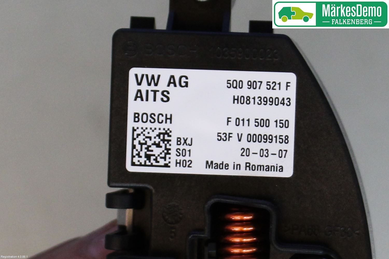VW TRANSPORTER Mk VI Box (SGA, SGH, SHA, SHH) Widerstand ...