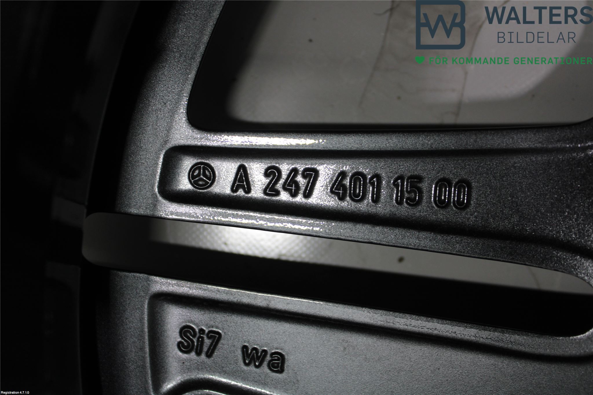 Mercedes-Benz GLB (X247) Rims - aluminium A2474011500, A 247 401 15 00 7Y51