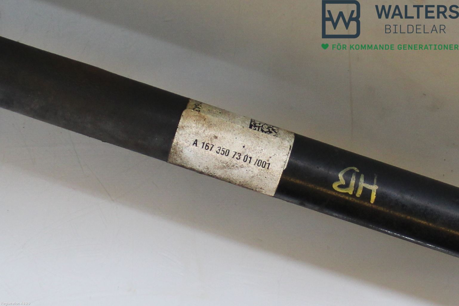 Mercedes-Benz GLE (V167) Rear shaft - right A1673507301, A 167 350 03 ...