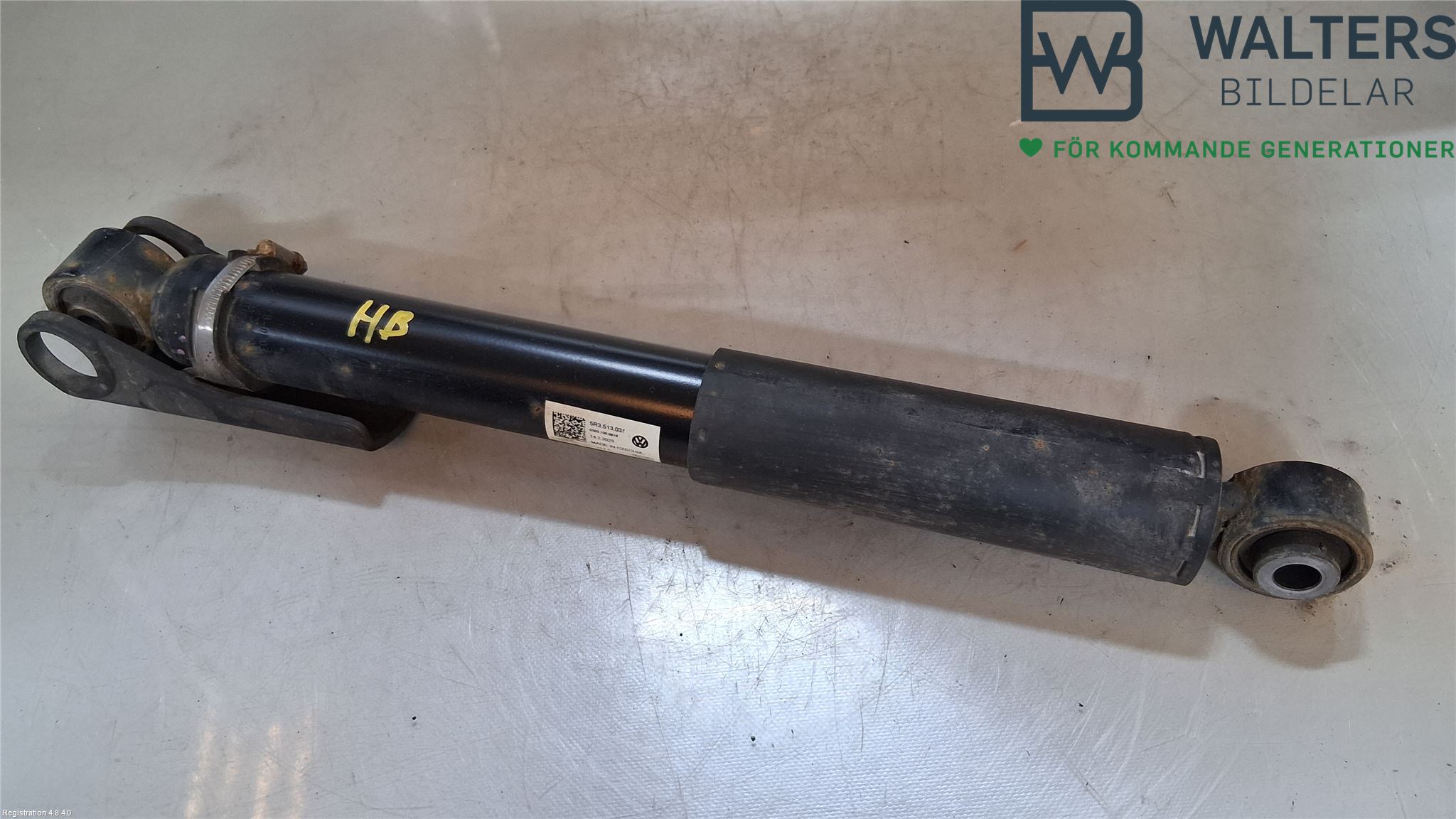 VW CADDY V Box Body/MPV (SBA, SBH) Shock absorber - rear 5R3513031, 5R3 ...