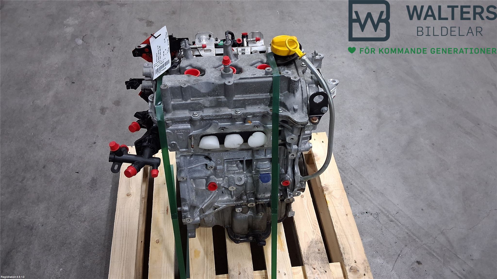 Renault CAPTUR I (J5_, H5_) Engine H4B-408