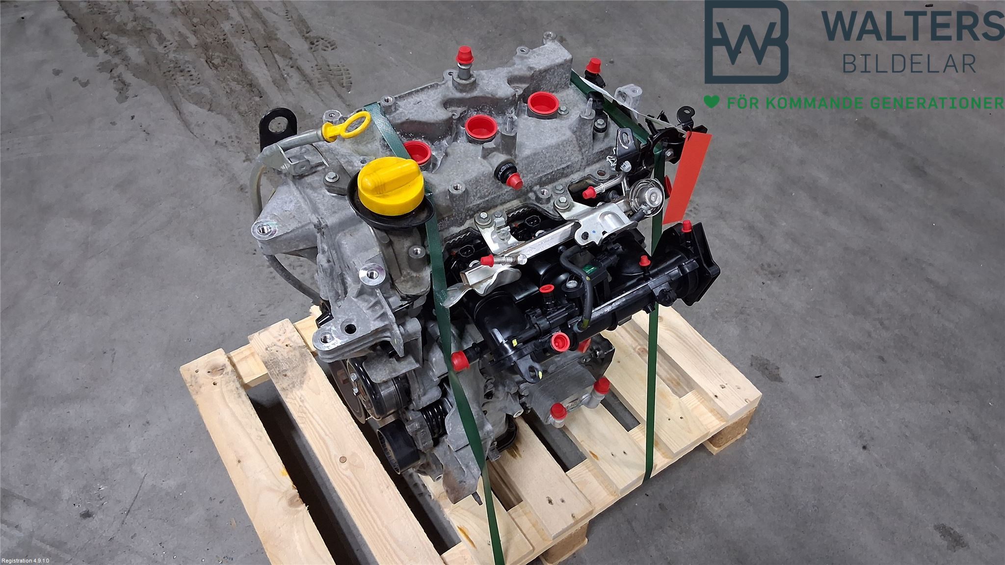 Renault CAPTUR I (J5_, H5_) Engine H4B-408