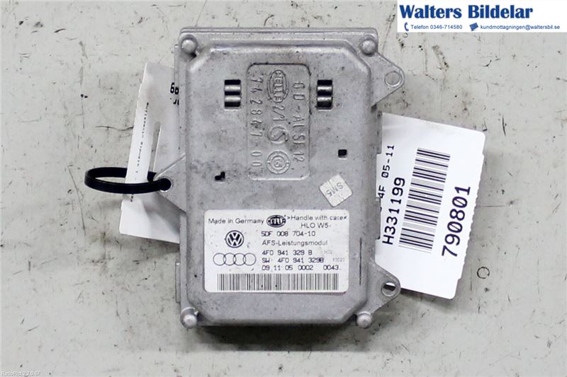 4F0-941-329-B: Styrboks diverse, Belysning styreenhed, Xenon / led relæ ...