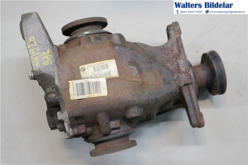 UTV373: Vooras differentieel 4WD, Differentieel achteras, Achteras ...