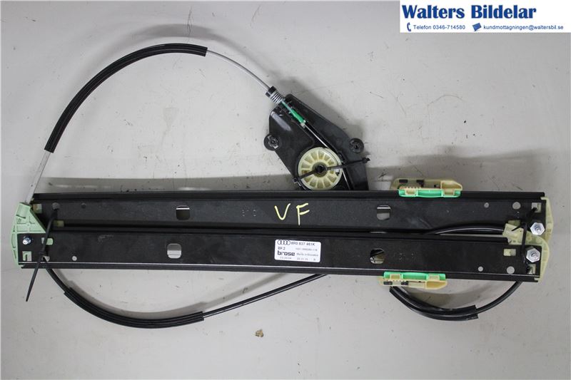 8R0837461K: Rudekabel 2 dørs, Rudemotor, Ruderegulator, - Autoparts24