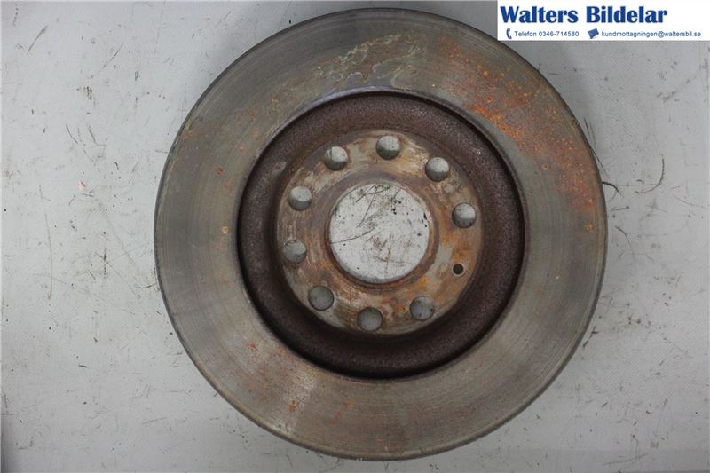 Audi A3 Sportback (8PA) Brake disc 1K0615301AC - Autoparts24