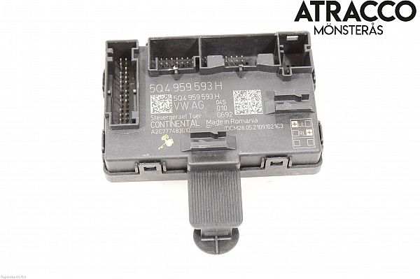 5Q4959593H: Centrallås - elboks, Styreenhed - dør, Relæ - diverse ...