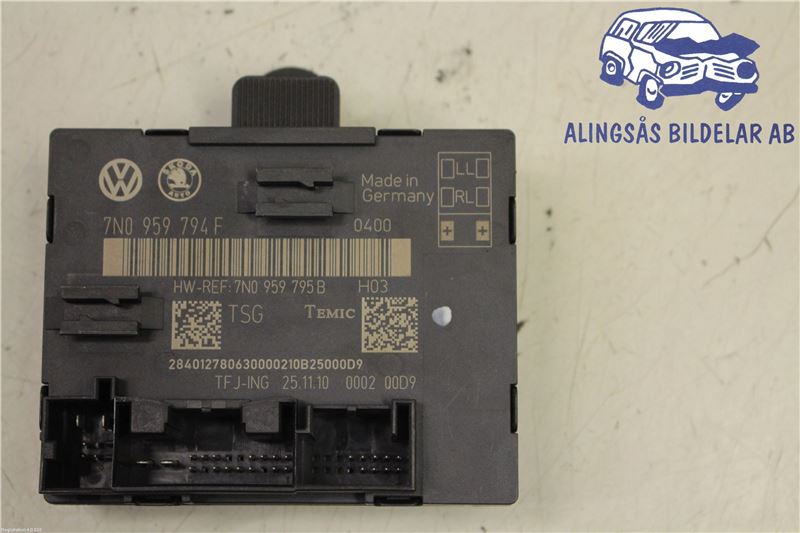 7N0959794F: Relæ - diverse, Styreenhed - dør, Styrboks diverse ...