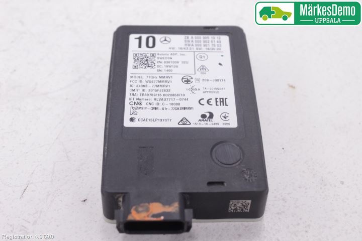 A0009051912 : Sensor - Radar en Sensor - adaptieve cruisecontrol ...