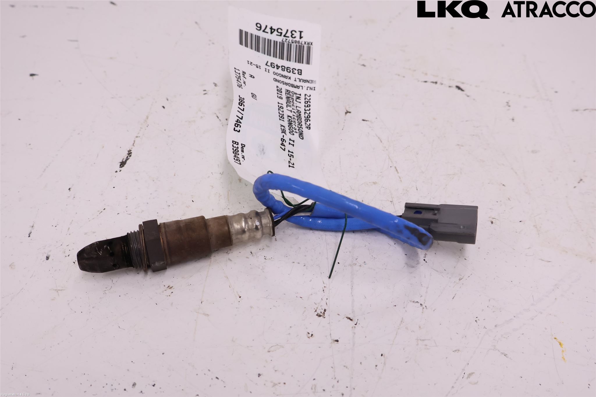 Renault KANGOO Express (FW0/1_) Lambda probe 226932962R