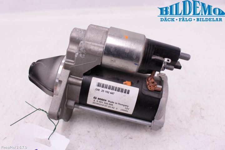 25192447 : Startmotor - Autoparts24