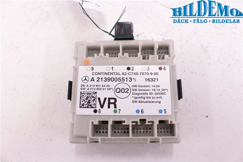 A-2139005513 : Styreenhed - dør og Komfort computer - Autoparts24