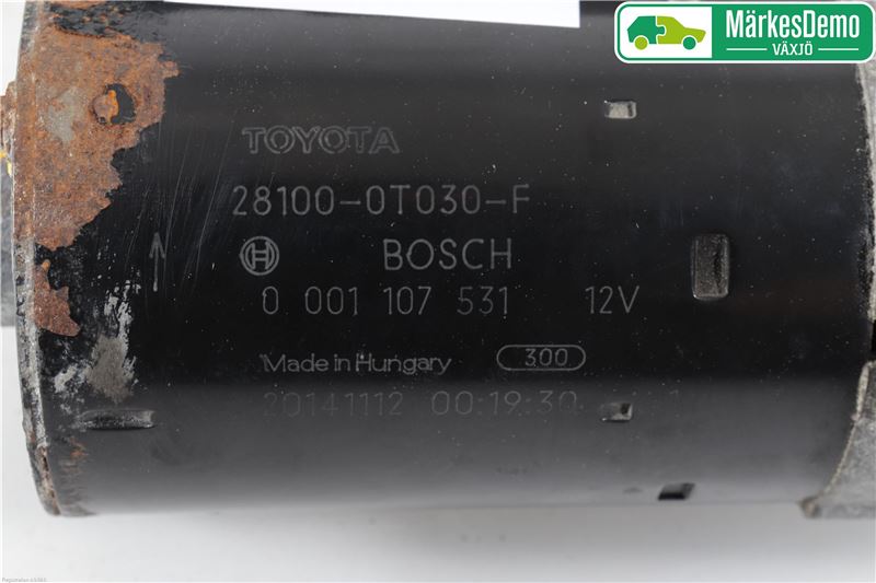 Toyota AVENSIS Estate (_T27_) Starter 0001107531, 28100-0T030-F ...