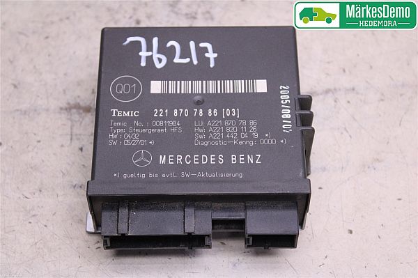 Mercedes-Benz S-class - Achterklep controle-eenheid Sclass | Autoparts24