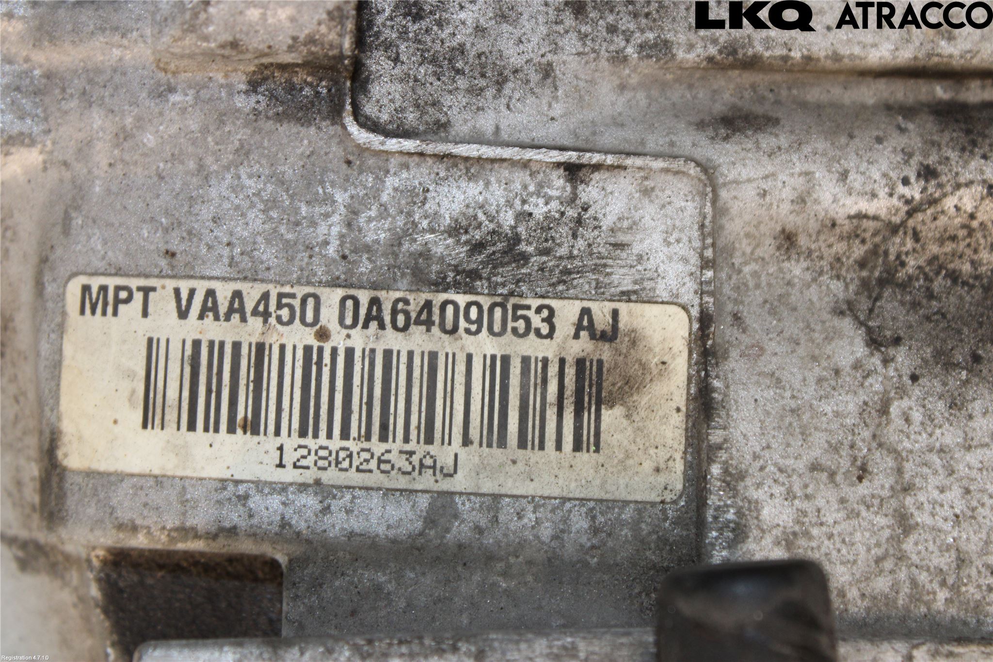 VW TIGUAN (5N_) Transfer - gear-box 0A6409053AJ, 0A6 409 053 AJ, 0CP409053P