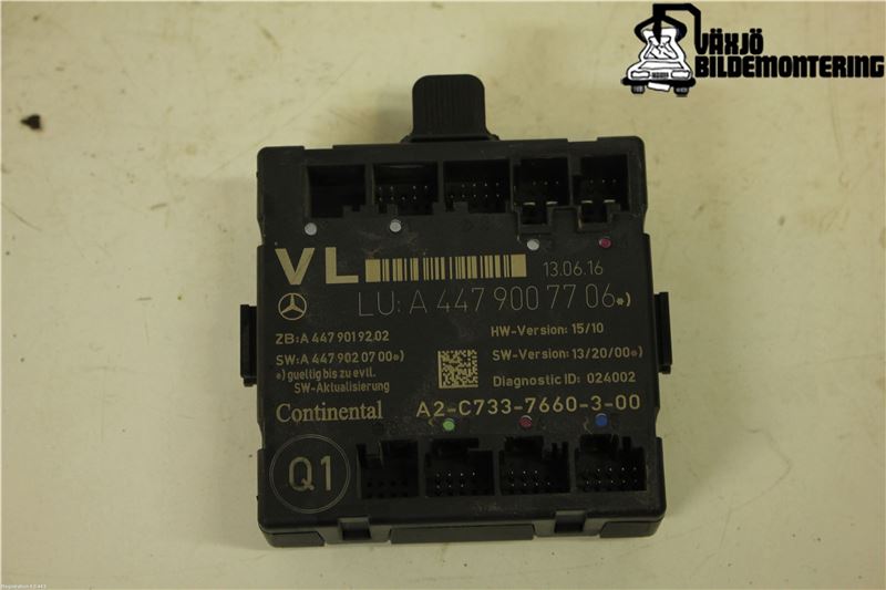 A-447-900-77-06: Comfortbesturingsmodule, controller deur, Besturing ...