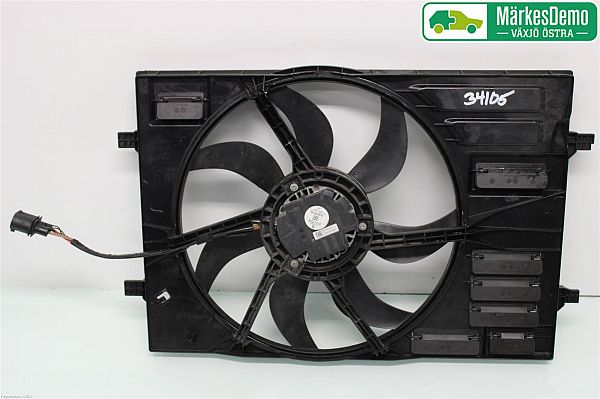 5Q0121203CL: boitier de soufflerie de chauffage, Ventilateur de ...