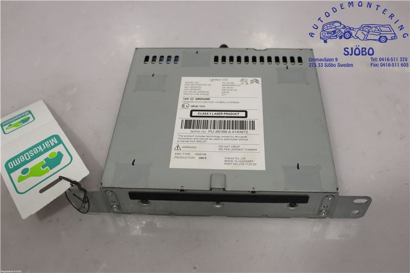 9805593680-02 : Audio - Autoparts24