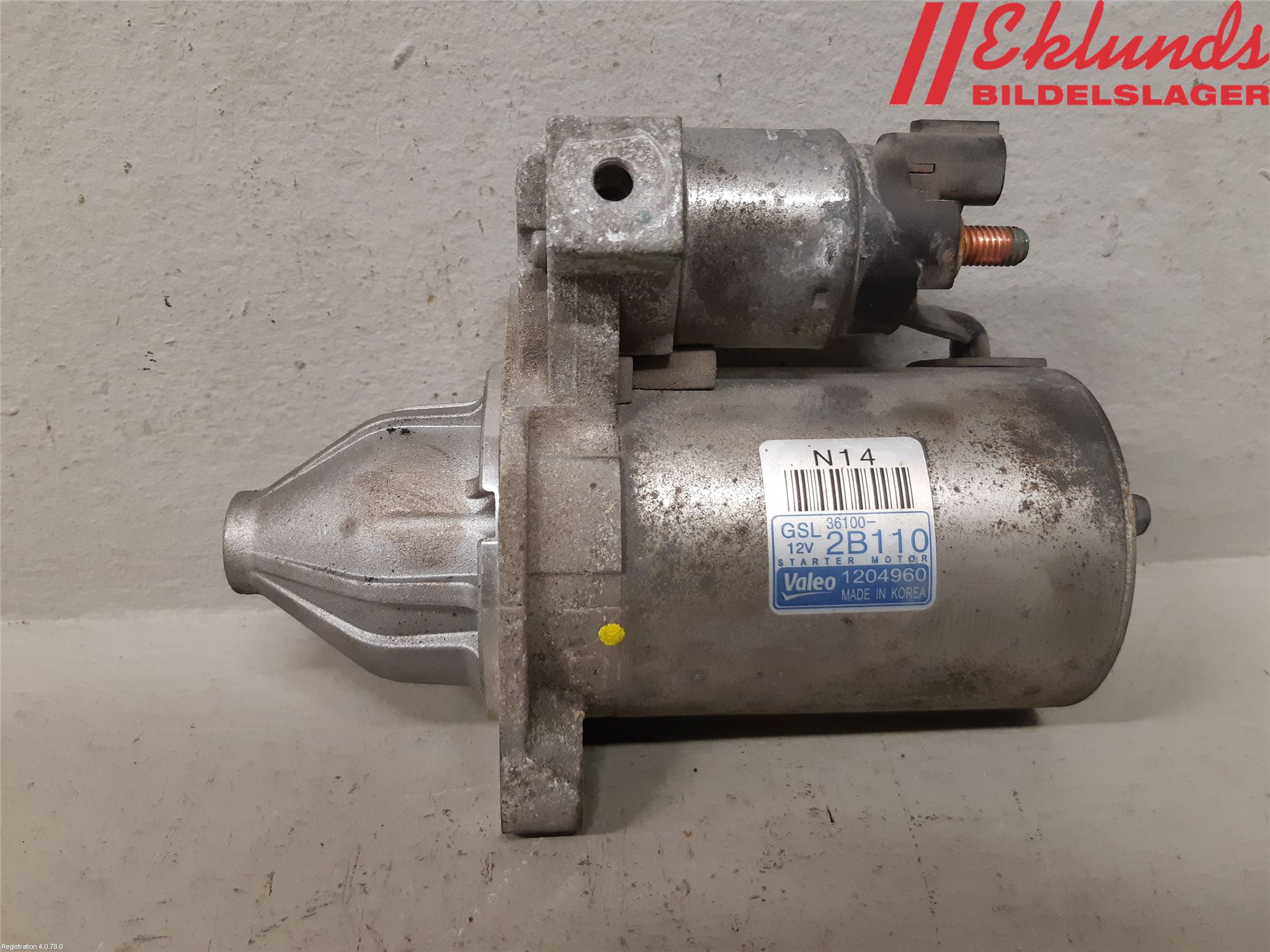 Kia RIO III Saloon (UB) Starter 1204960, 361002B110 - Autoparts24