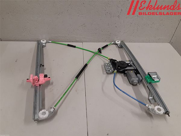 9222-HE: Rudekabel 2 dørs, Rudemotor, Ruderegulator, - Autoparts24