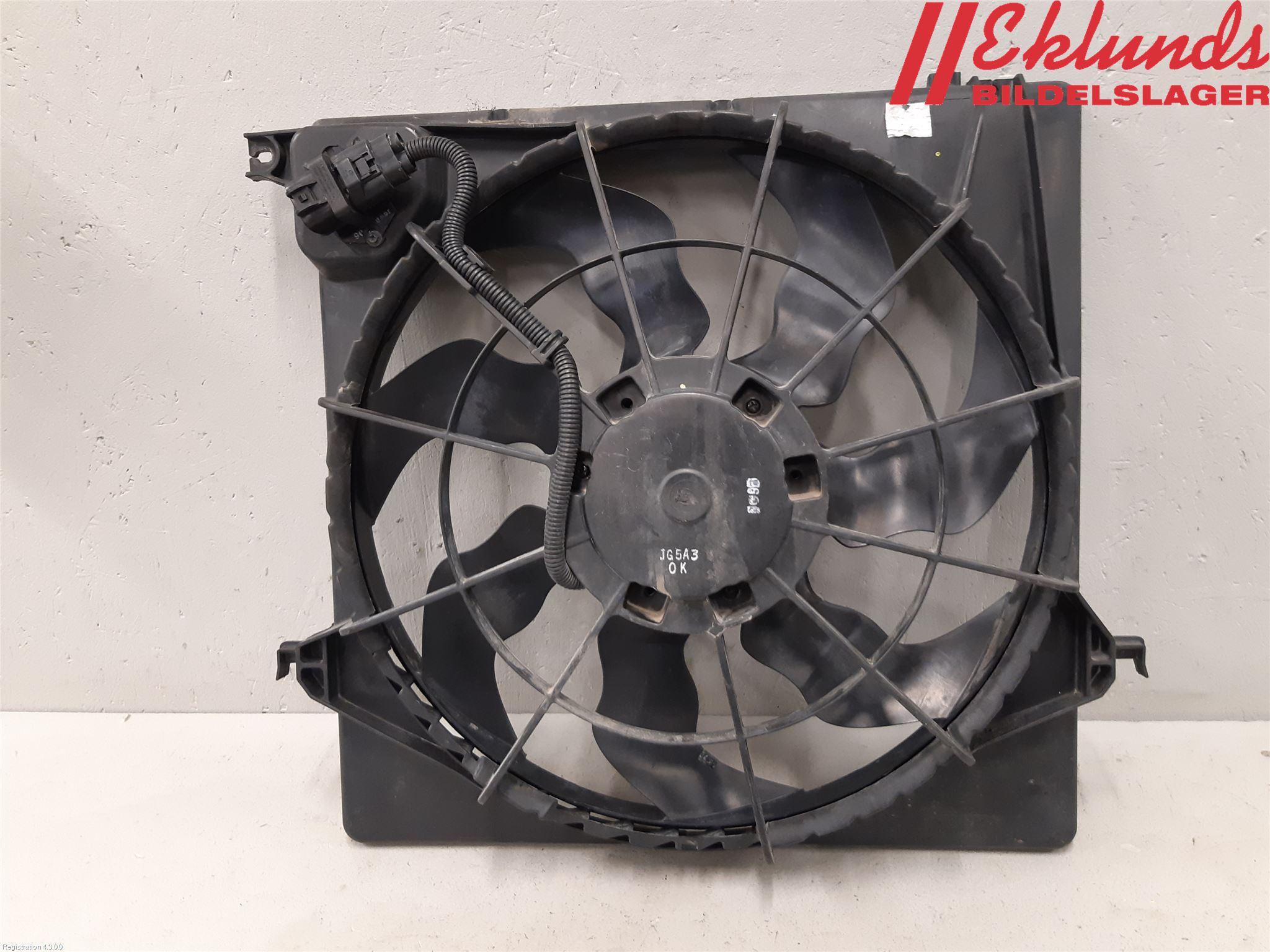 Hyundai SANTA FÉ III (DM, DMA) Radiator fan electrical 25380 2B700 ...