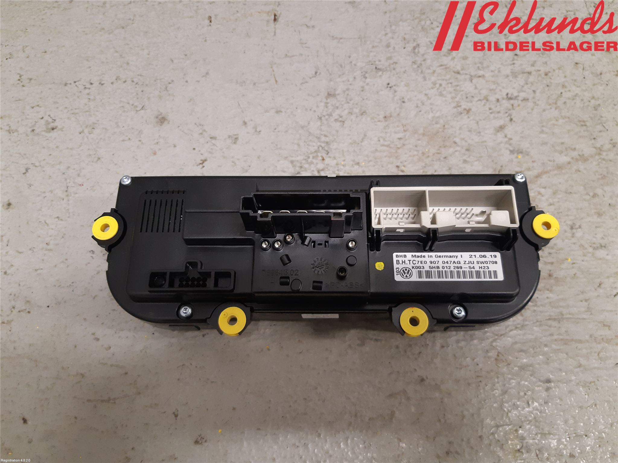 VW TRANSPORTER Mk VI Box (SGA, SGH, SHA, SHH) Ac box 7E0907047AG, 7E0 ...