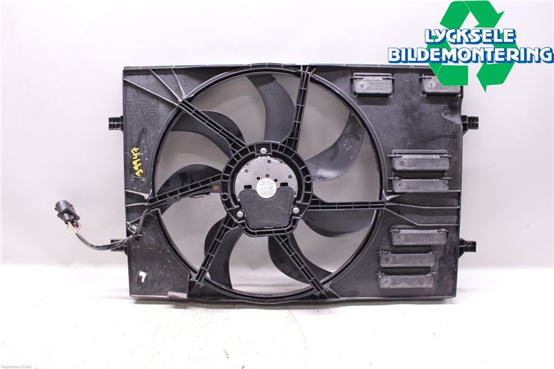 5Q0121203CL: Ventilateur de radiateur électrique, boitier de soufflerie ...
