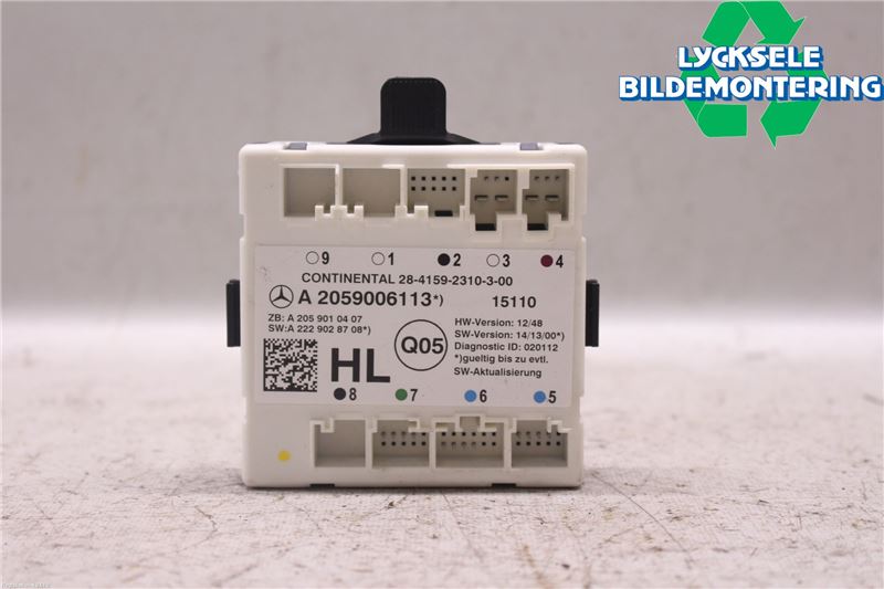 A2059006113 : Steuergerät Tür und Komfort steuergerät - Autoparts24