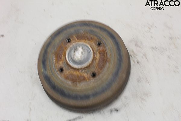 424759: Remtrommel, Asschenkel / Wielnaaf achter, Achteras compleet ...