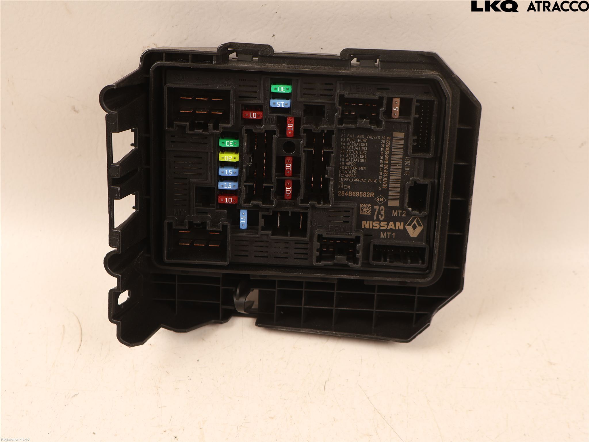 Renault CLIO V (BF_) Fuse box 284B69582R, 284B73384R