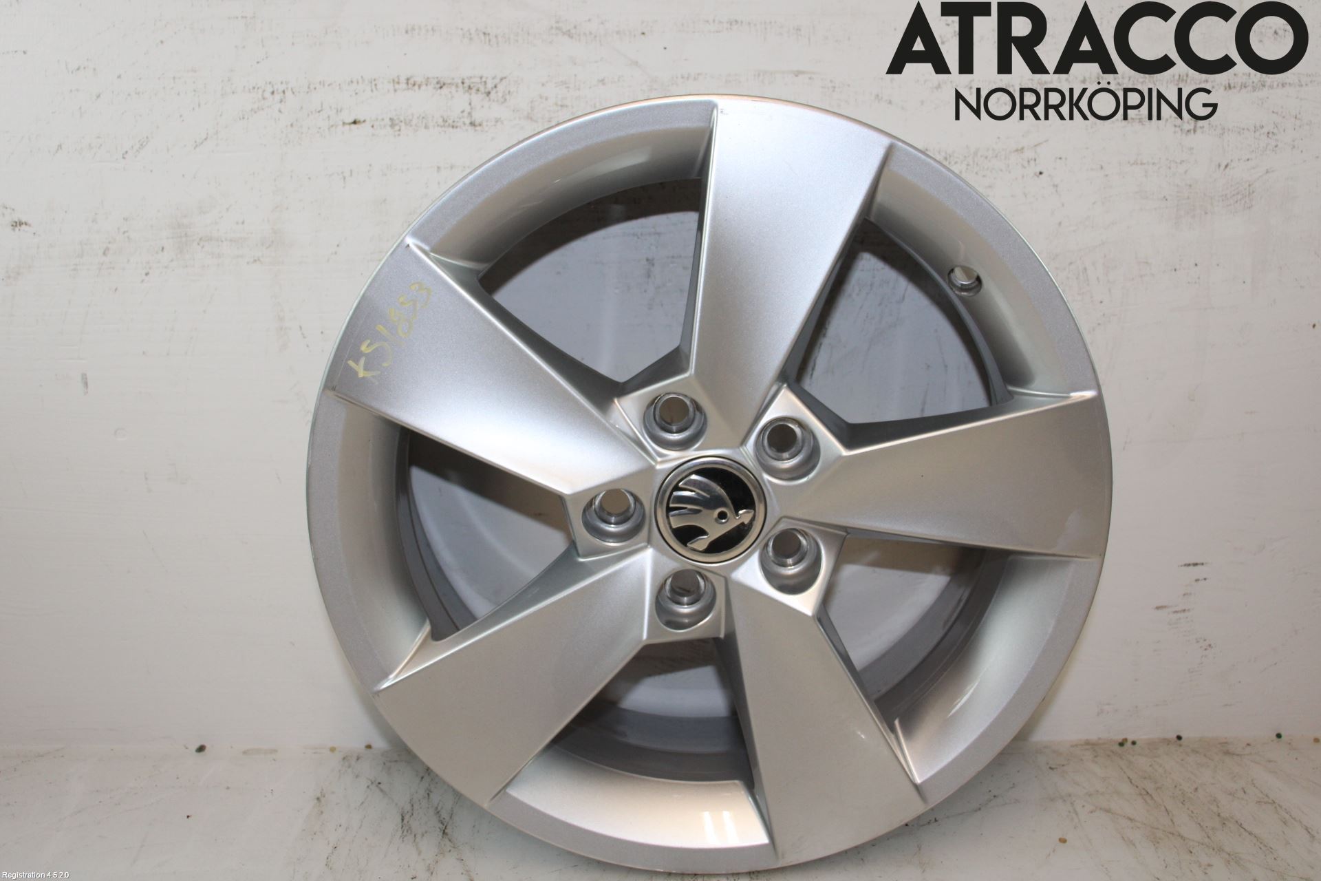 Skoda FABIA IV (PJ3) Rims - aluminium 6VA 601 025 B, 6VA 601 025