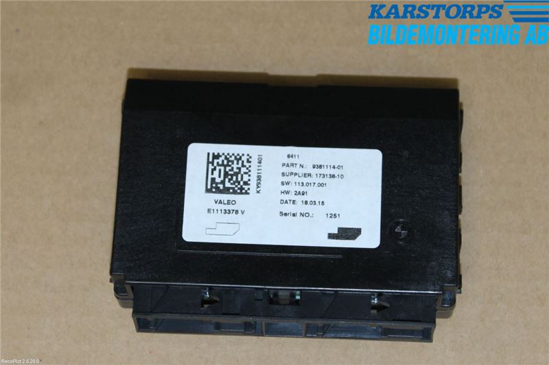 64119874189: Elektriskedele div., Aircondition boks, Komfort computer ...