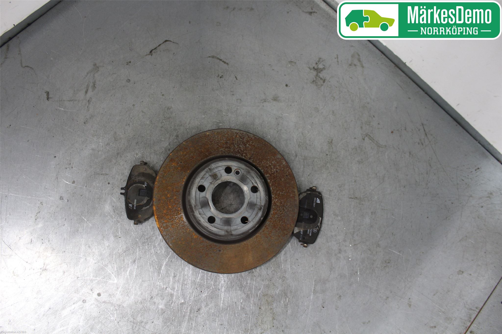 Mercedes-Benz B-CLASS (W247) Brake disc A2474210412