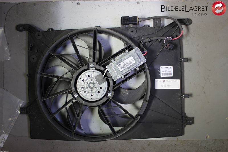 30680547: Kølerkappe, Kølerblæser el, Blæsermodstand / Varmeblæser ...